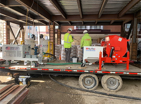 321E High Production Fireproofing Pump